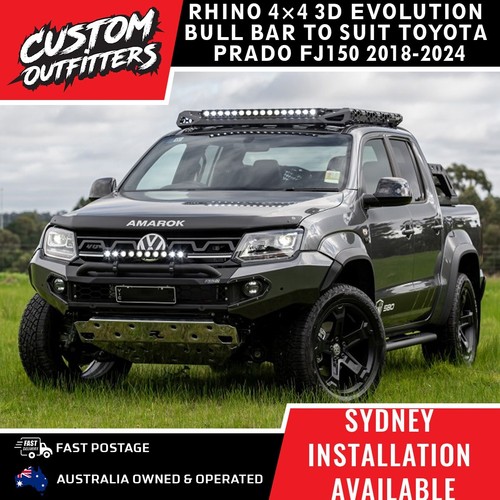 Rhino 4×4 3D Evolution Bull Bar to suit Volkswagen Amarok TDI 2010-2022 ...