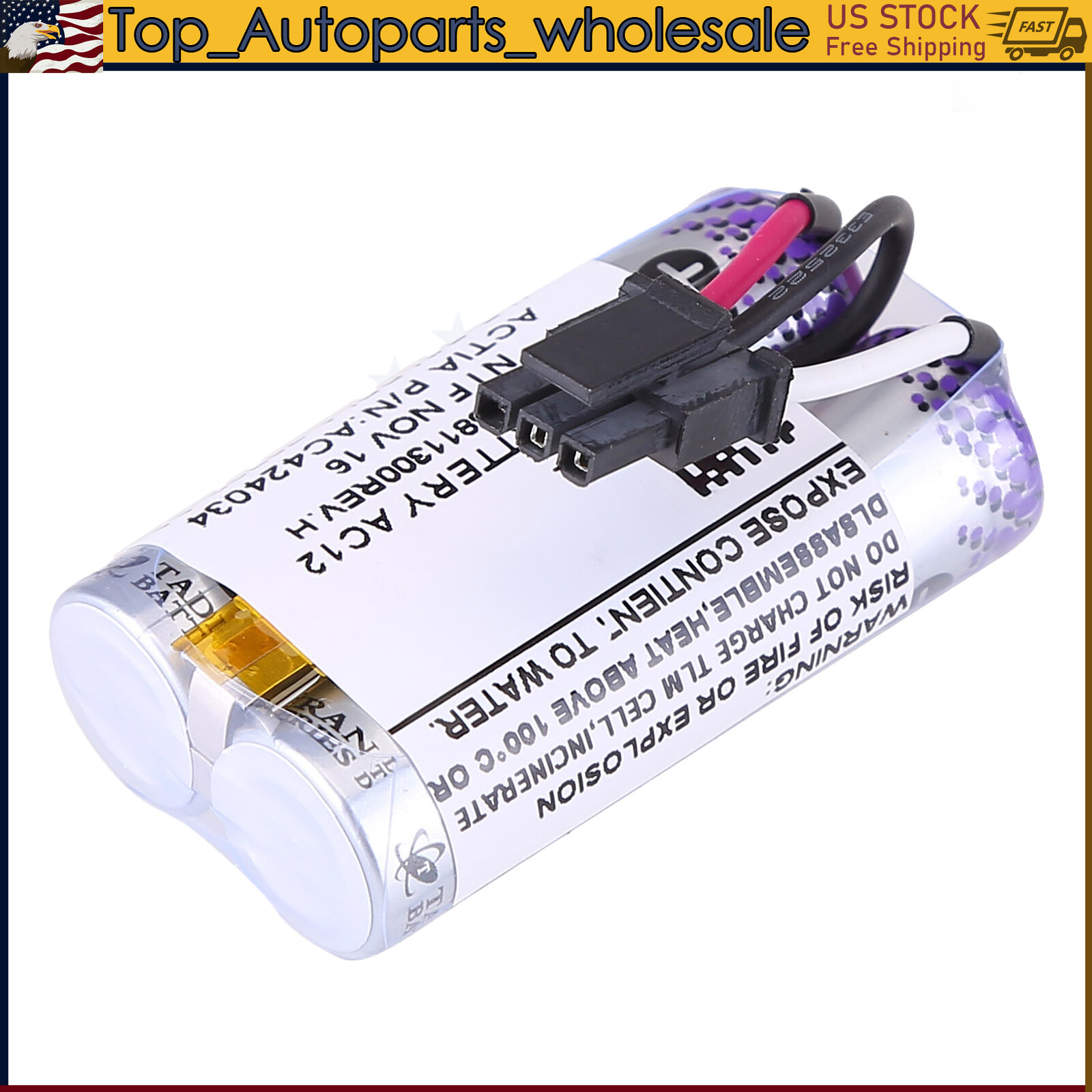 LR046049 TELEMATICS BATTERY Fits LAND ROVER EVOQUE RANGE ROVER SPORT ...