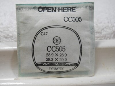 GS CC505 Watch Crystal Fit Remex - 29.2 x 29.2 mm - 28.9 x 28.9 mm ...