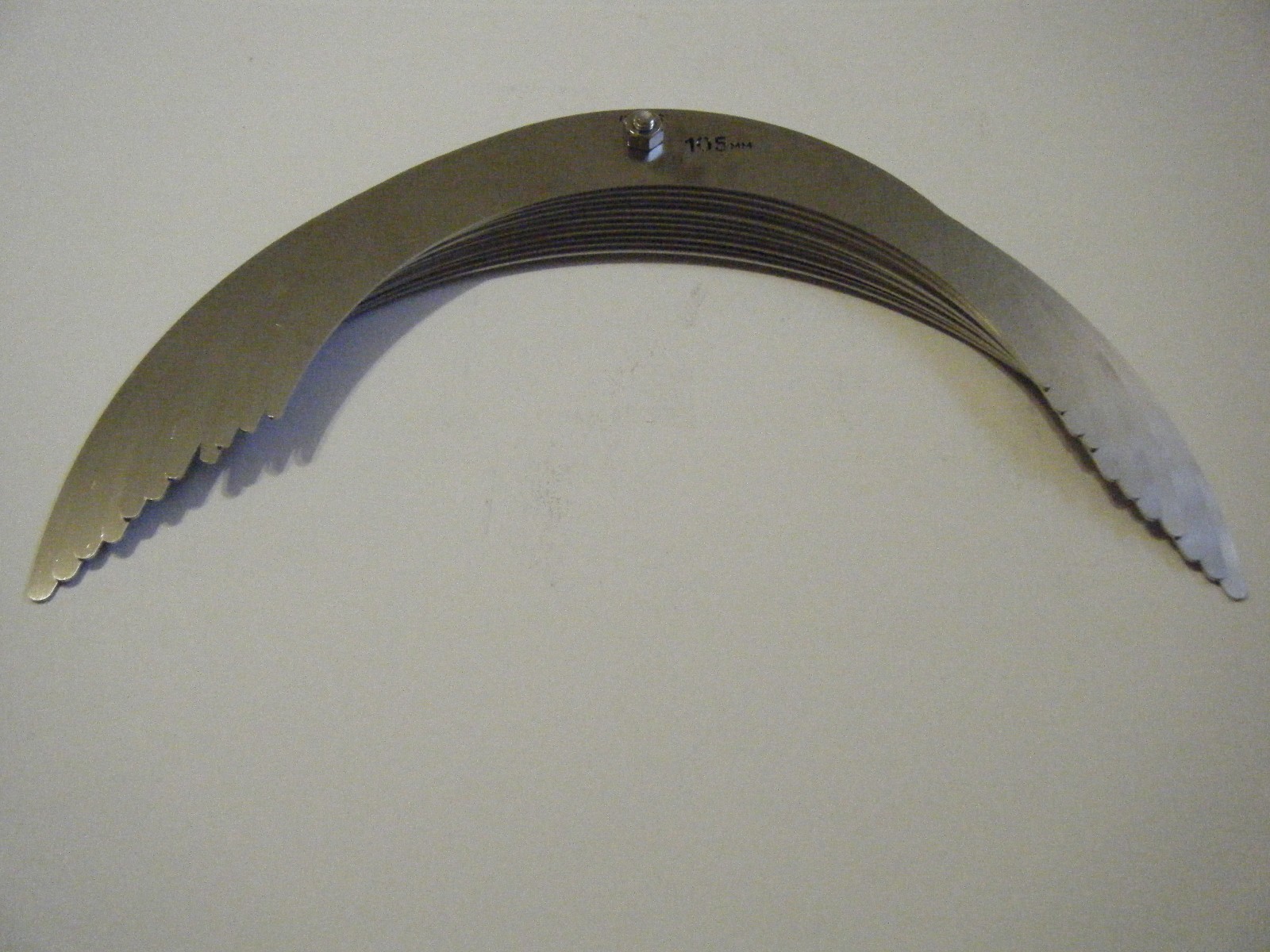Davis - large radius gage set - 105 mm to 155 mm x 5 mm. | eBay