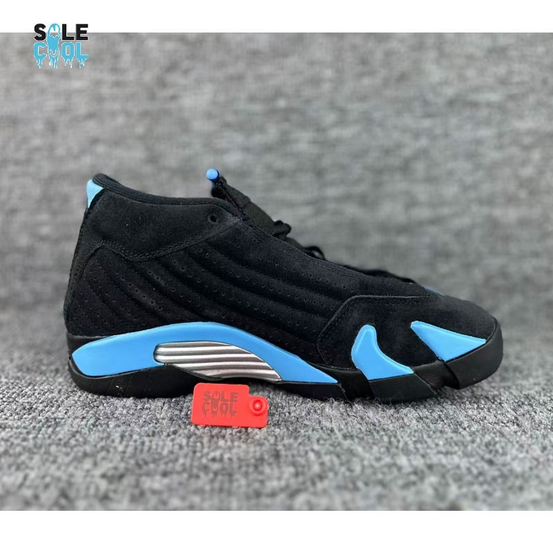 Nike Air Jordan 14 Retro GS Black University 2026 Blue Men's Shoes ...