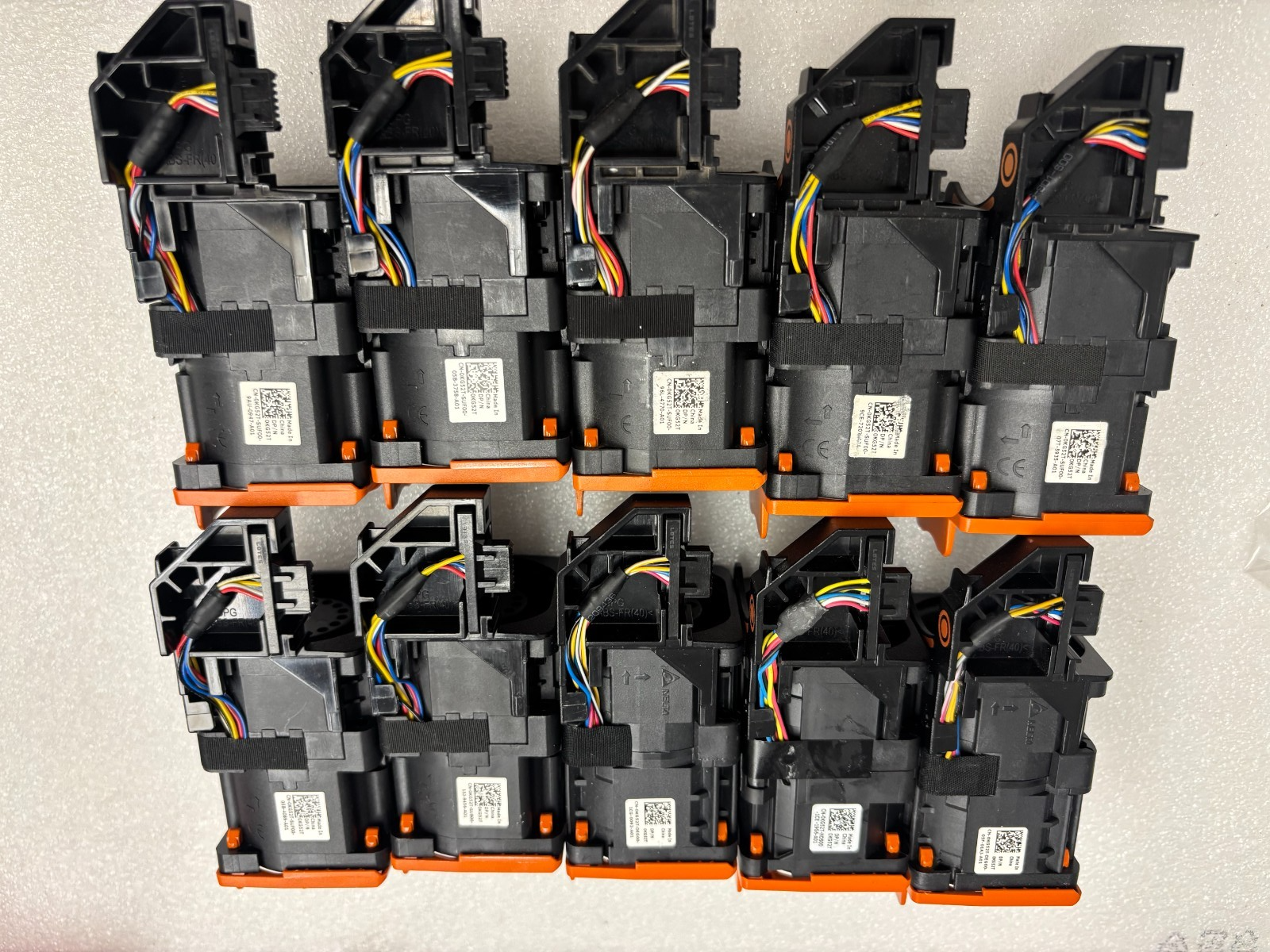 LOT 10 DELL POWEREDGE SERVER R640 CPU COOLING HIGH PERFORMANCE FAN ...