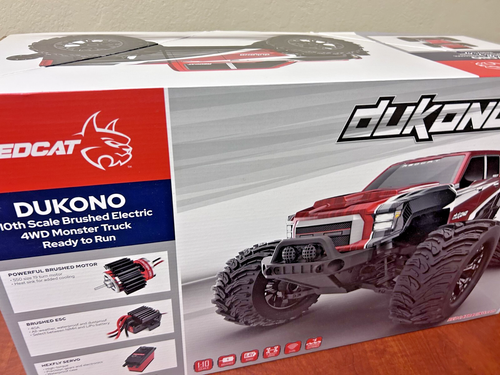 Redcat Dukono RC Monster Truck - 1:10 Brushed Electric Truck | eBay