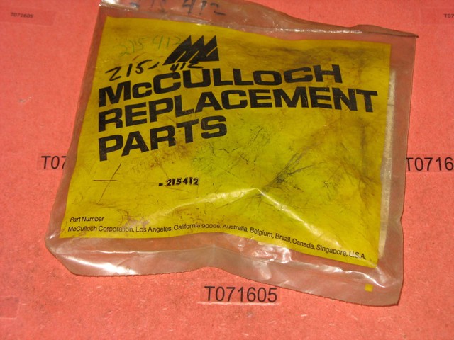 McCulloch Mac 110 600016c Chainsaw Muffler Assembly Part 215412 for ...