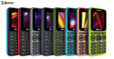 BLU Z4 Music Z250 GSM Unlocked 1.8" Dual Sim FM Radio Flashlight ...
