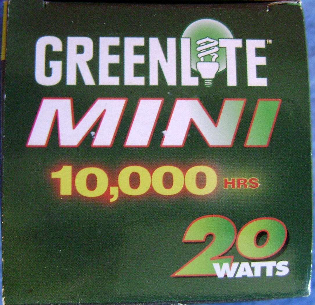 Greenlight Lighting 20W/ELS-M 20W Mini Spiral Fluorescent Light Bulb ...