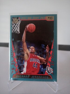 2001-02 Topps Richard Jefferson 2001 NBA Draft Pick # 13 Redemption ...