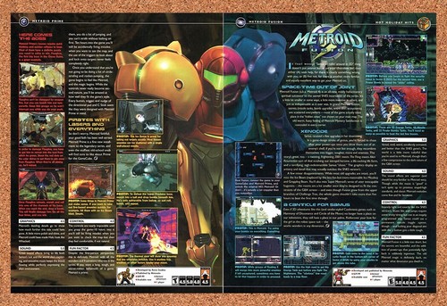 Metroid Fusion GBA Original 2002 Vintage Ad - Video Game Review Promo ...