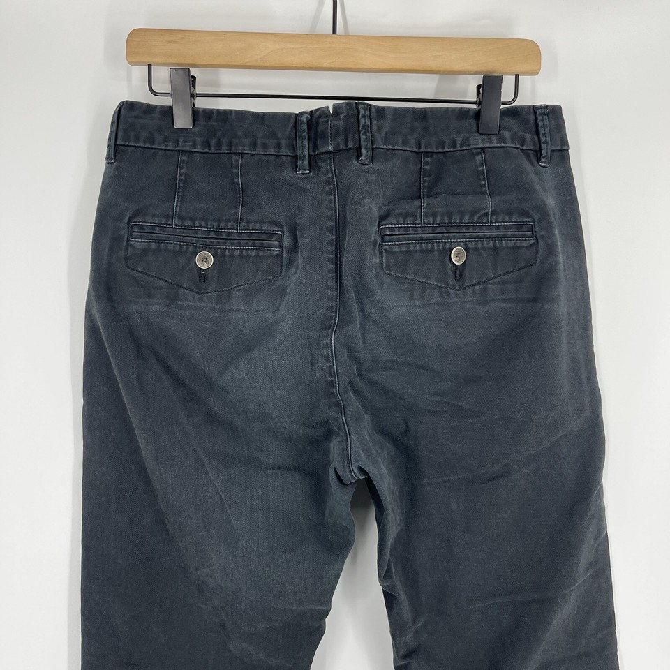 Perk Pants Size 32x31 Mens Black Slim Fit Stretch Tapered Leg Flat ...