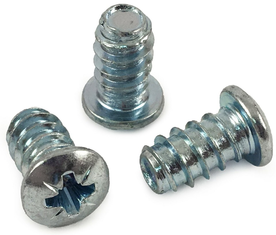 M6 (6mm) Flat Pan Head Euro Screws Mounting For Draw Runners Hinges ...