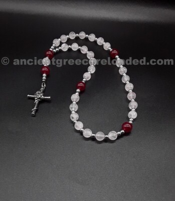 The Anglican Rose Quartz Rosary | eBay