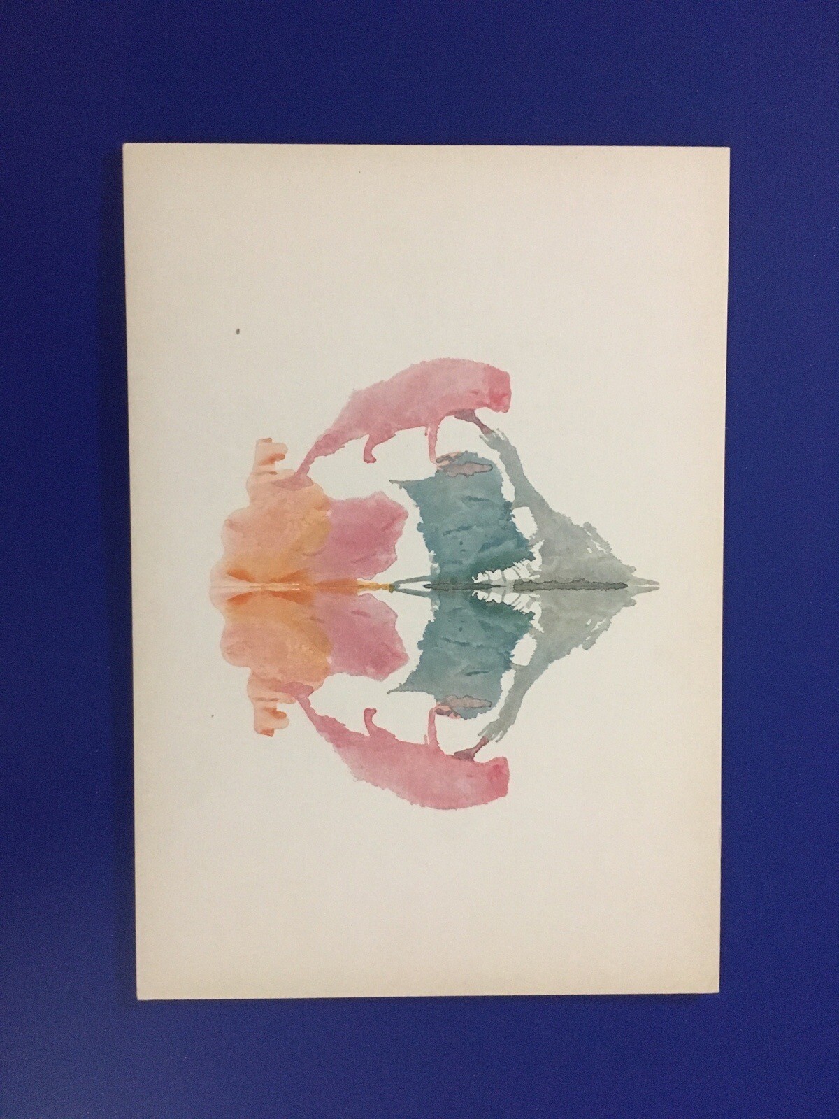 Hermann Rorschach Psychodiagnostic inkblot test plates 10 Plates 1948 ...
