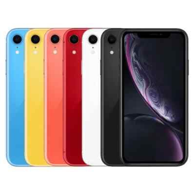 Apple iPhone XR 64GB/128GB/256GB Unlocked - Refurbished Excellent A++ ...