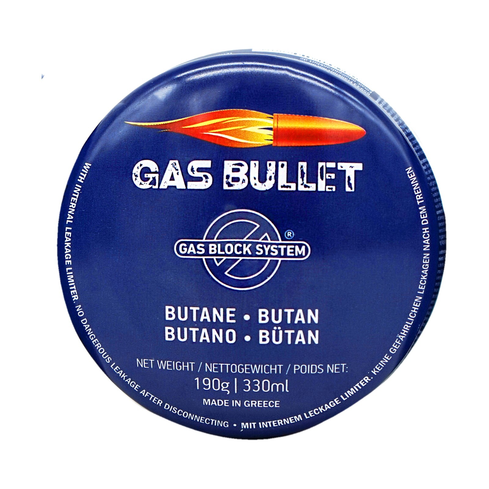 Gas Bullet ® Gaskartusche 190g für Gaskocher mit Stechkartuschen | eBay