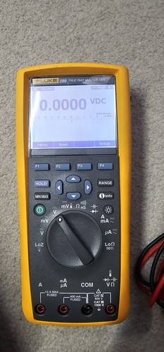 FLUKE 289 True RMS Data Logging Multimeter - complete with test leads ...