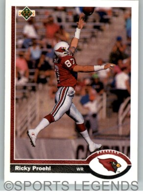 1991 Upper Deck NFL #132 Ricky Proehl | eBay