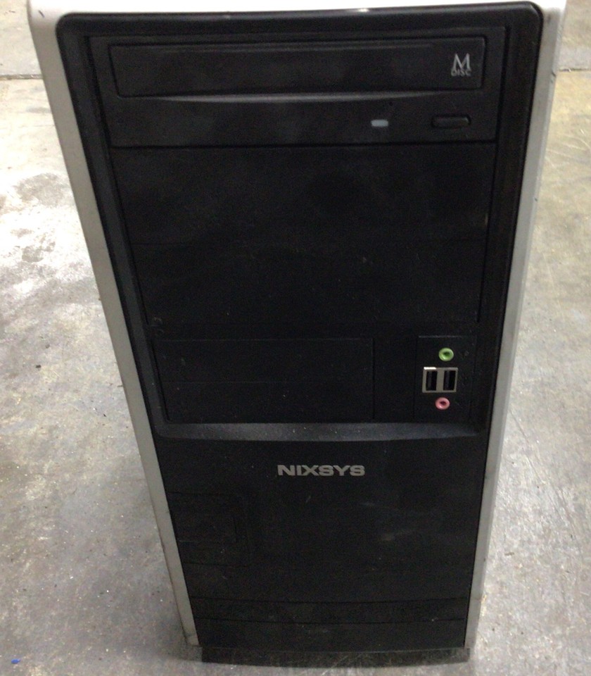 NIXSYS NX23775 DESKTOP COMPUTER UNTESTED #50C39PR4 | eBay