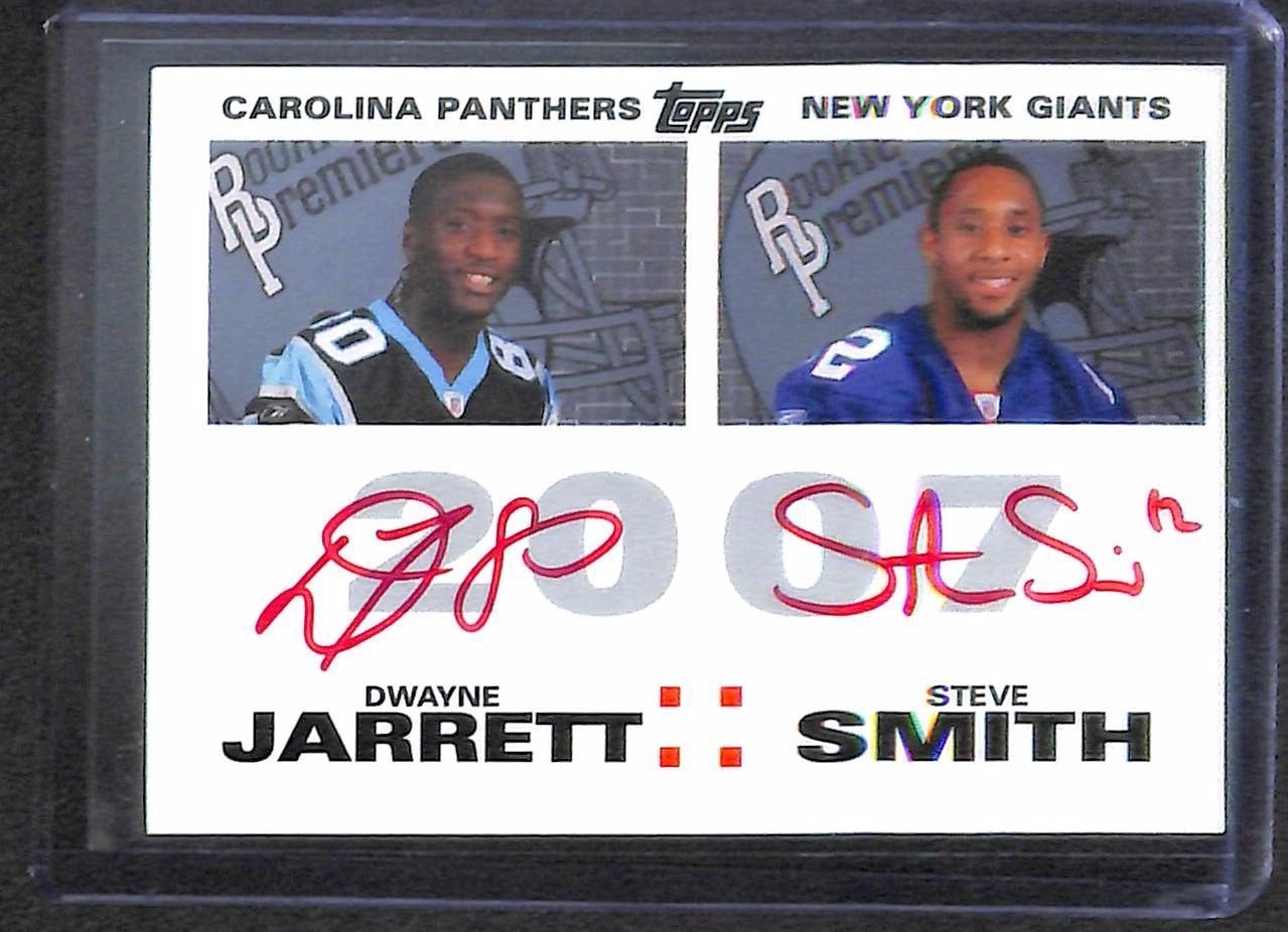 2007 Topps Rookie Premiere Red Autograph #RPDA-JS Dwayne Jarrett ...