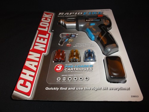 Screwdriver - Rapid Fire quick loading power screwdriver by Channel ...