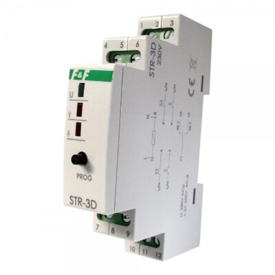 Control de Persinas Motor Persiana Relé Accionador 230V Controlador STR ...