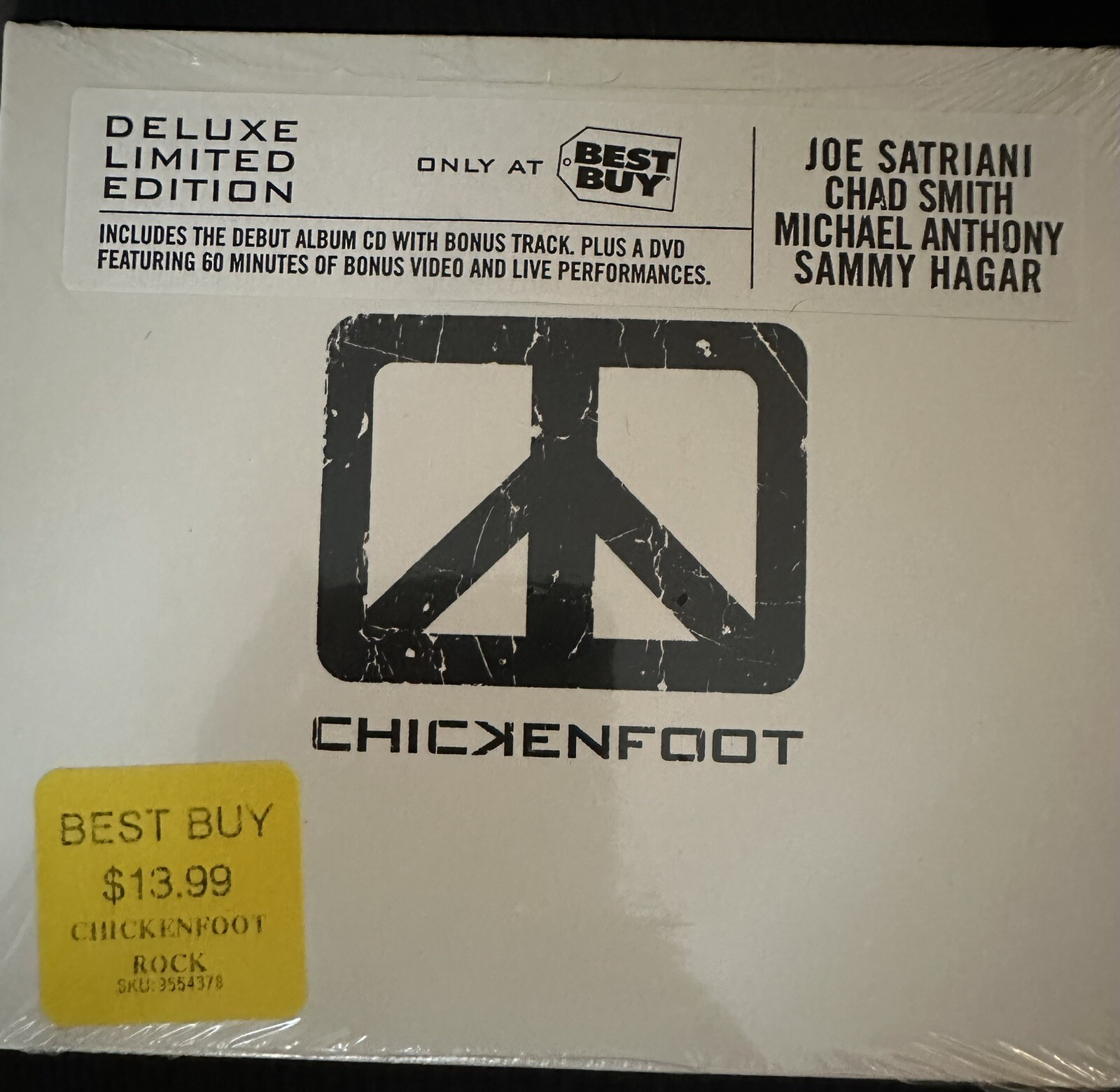 CHICKENFOOT - DELUXE LIMITED EDITION Best Buy CD + DVD w/ BONUS LIVE ...