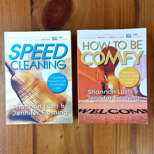 Speed Cleaning How To Be Comfy x2 PB Books by Shannon Lush & Jennifer ...