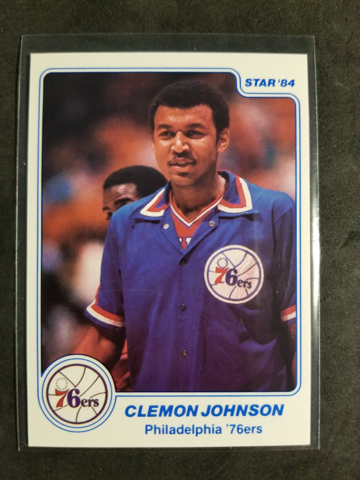 1983-84 Star ((( BLANK BACK ))) CLEMON JOHNSON card | eBay