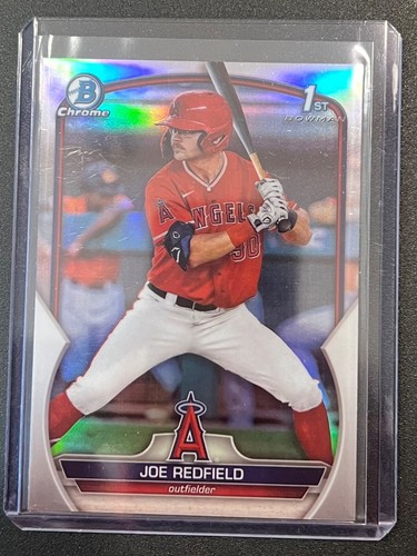 Joe Redfield 1st 2023 Bowman Draft Chrome Refractor #BDC-122 Los ...