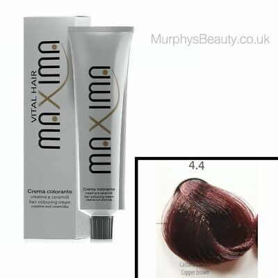 Maxima Professional Hair Colour (100ml) (4.4 Copper Brown) | eBay UK
