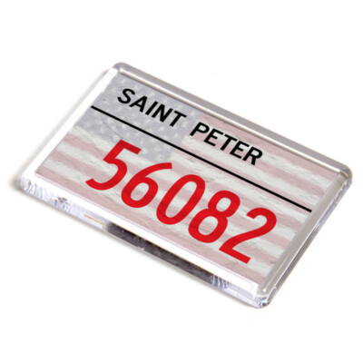 FRIDGE MAGNET - Saint Peter, 56082 - US Zip Code | eBay UK