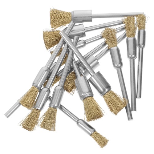 15 Pcs Copper Wire Brush Mini Grinding Brushes for Cleaning Rust | eBay