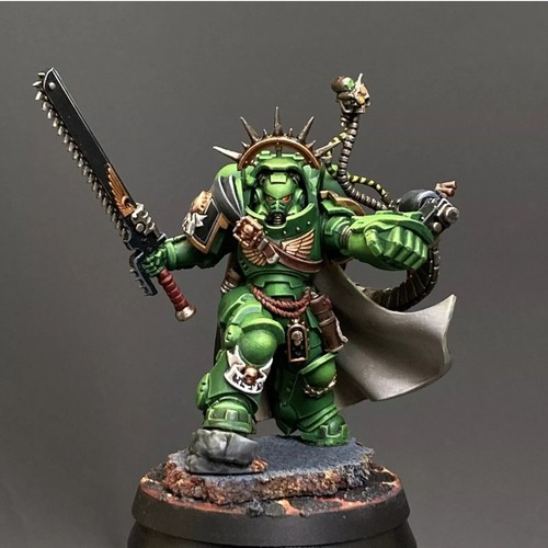 Captain In Gravis Armour Salamanders Space Marines Warhammer 40K ...