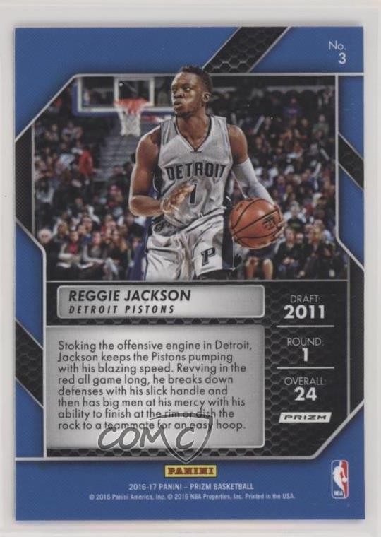 2016-17 Panini Prizm First Step Silver Prizm Reggie Jackson #3 | eBay