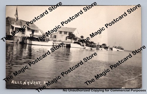 Allenhurst Florida RPPC Antique Brevard County Photo (Slightly ...