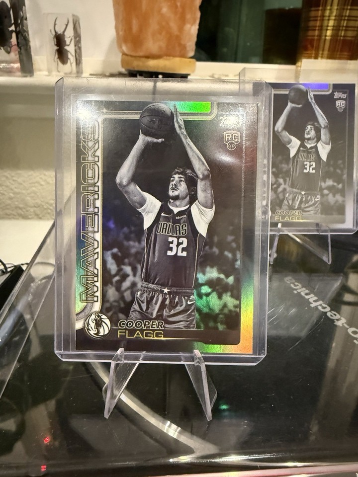 2025-26 Topps - Cooper Flagg #201 Target Black Friday Exclusive Black ...