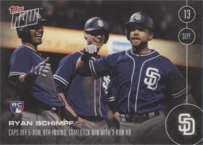 2016 Topps Now - Ryan Schimpf #454 /310 (RC) for sale online | eBay