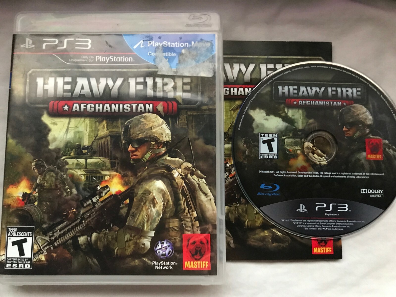 Heavy Fire: Afghanistan (Sony PlayStation 3, 2011) for sale online | eBay
