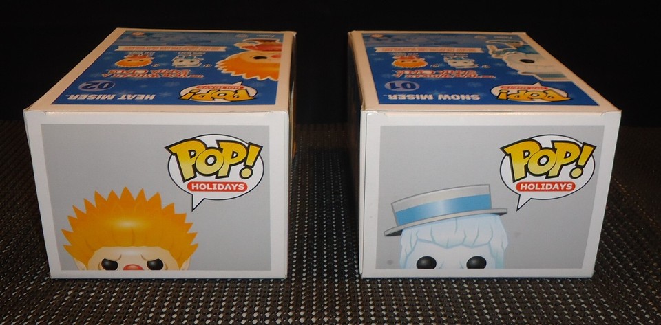 FUNKO POP! #01 SNOW MISER #02 HEAT MISER #03 RUDOLPH #04 SANTA #05 ...