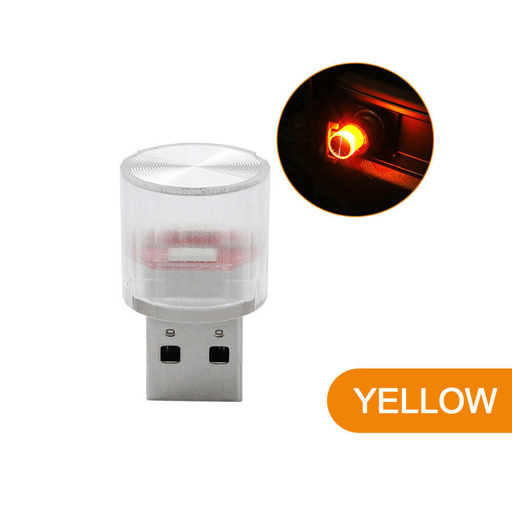 1x Mini Lamp Bulb Accessories USB LED Car Interior Neon Atmosphere ...