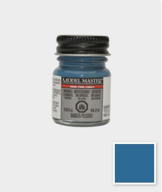 Testors Model Master Enamel Paint 2730 CHRYSLER Engine Blue for sale ...