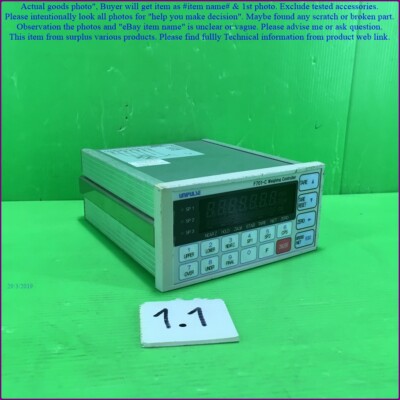 UNIPULSE F701-C, Weighing Controller as photo, sn:2.02, DHLtoUS. | eBay