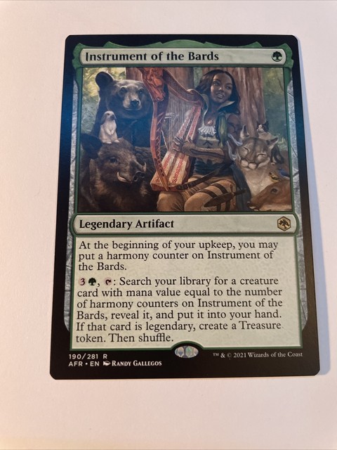 MTG Instrument of the Bards Adventures in the Forgotten Realms 190/281 ...