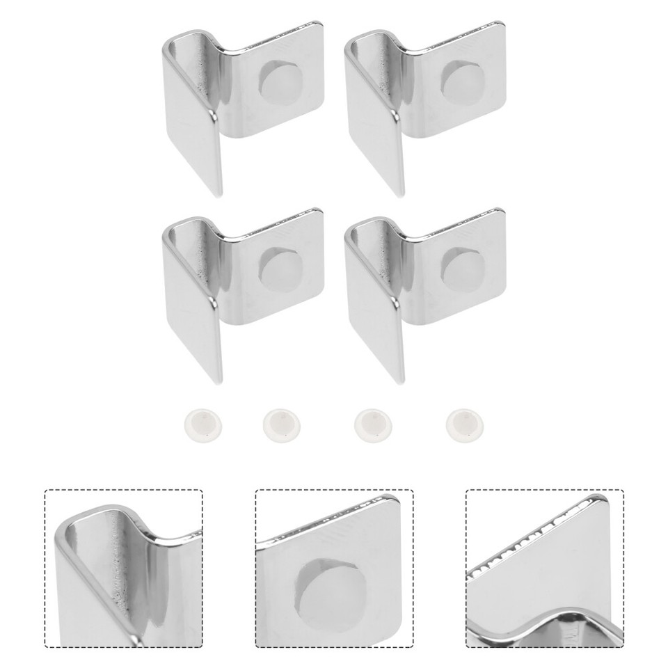 4 Pcs Rimless Aquarium Lid Clips Fish Tank Cover Bracket Holder | eBay