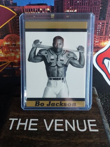 1990 Bo Jackson Promo Oddball Bo Knows Baseball & Football | eBay