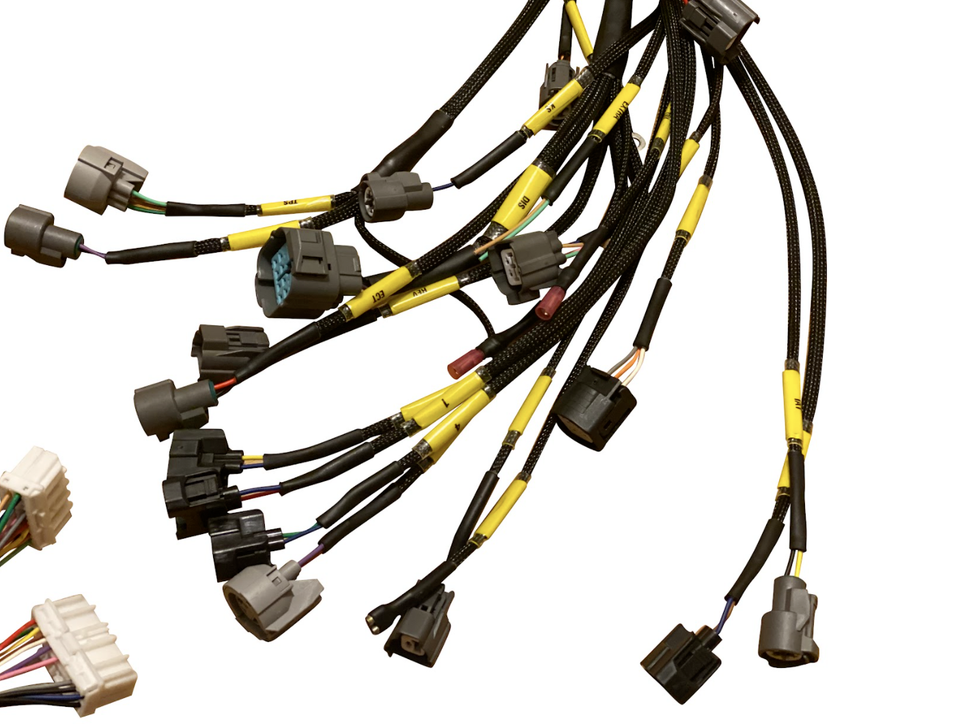 OBD2 D Series B Series Tucked Engine + Sub Harness Honda Civic EG EJ 92 ...