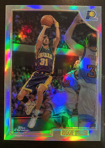 REGGIE MILLER 1998 TOPPS CHROME REFRACTOR 158 | eBay