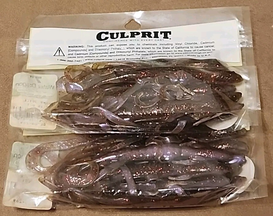 Lot Of 2. Culprit 7" Water Dragon Swamp Juice | eBay