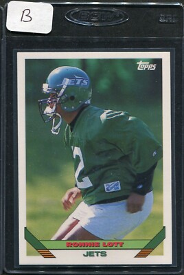 1993 Topps Ronnie Lott #605 Jets Mint (B) | eBay