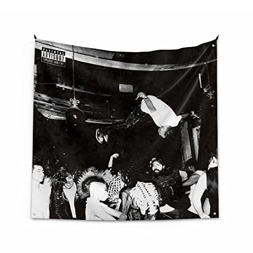 Tiango Playboi Carti Die Lit Art Music Album Tapestry Flag 3FT Banner ...