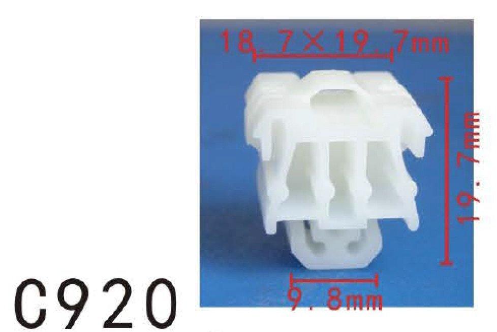 20pcs Fit Benz Side Moulding Clip 1249880478 autobahn88 | eBay